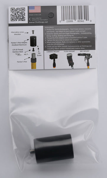 ProPole – Painter's Pole Adapter - Camera Extension Pole – ClickSnap
